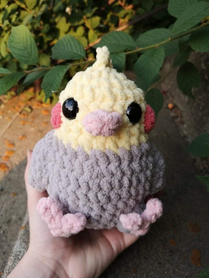 PATTERN/INSTRUCTIONS Cockatiel Bird Pattern Charlie the - Etsy