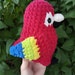 PATTERN/INSTRUCTIONS Scarlet Macaw Pattern, Bird Crochet Pattern ...