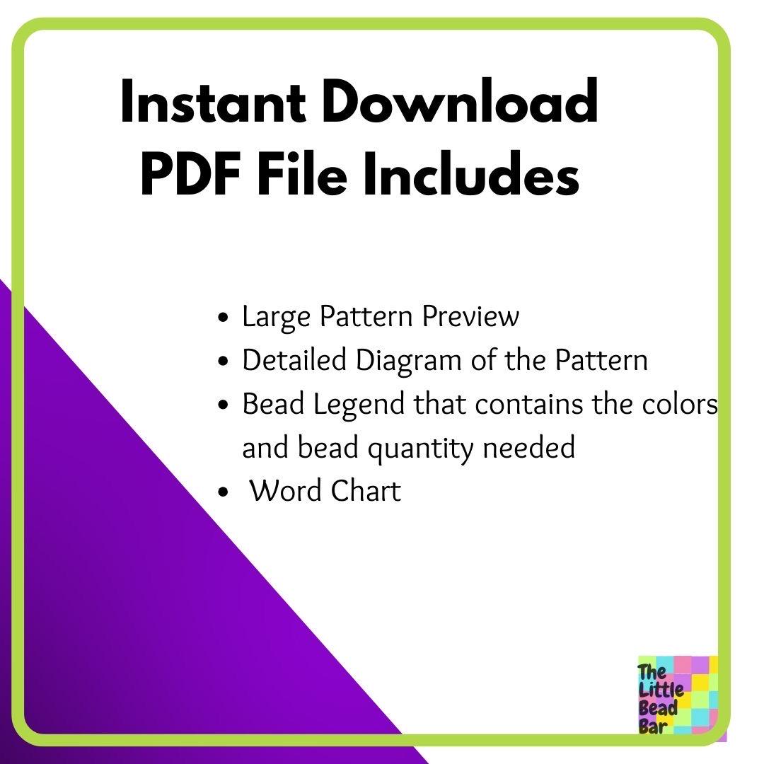 Halloween Frankenstein Monster Pattern Brick Stitch Miyuki Delica 11/0 ...