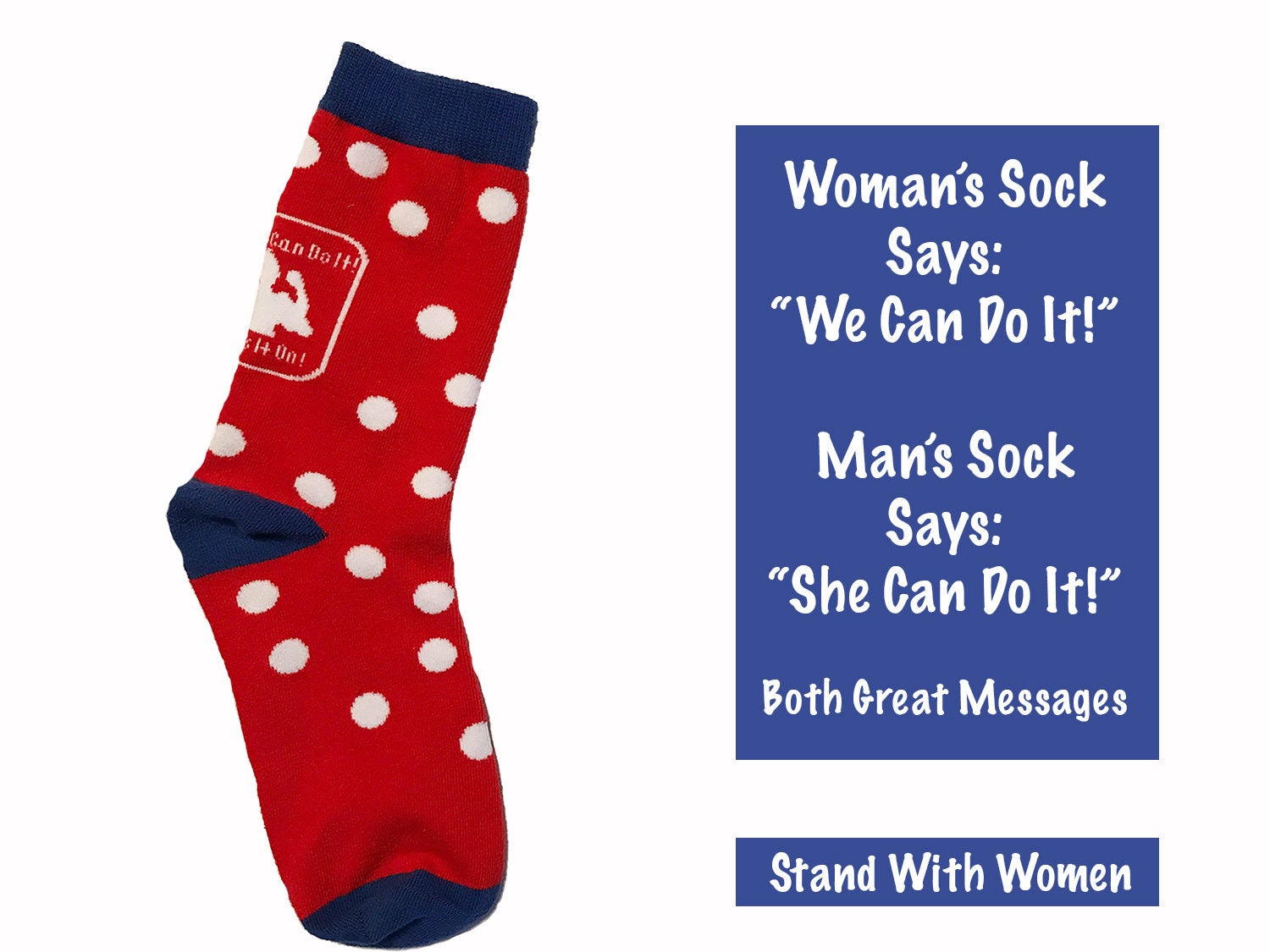 FEMINIST SOCKS. Show Your Support of Women. Declare You Are a Strong ...