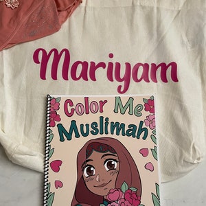 Color Me Muslimah Coloring Book, Islamic Coloring Book, Hijab Coloring ...