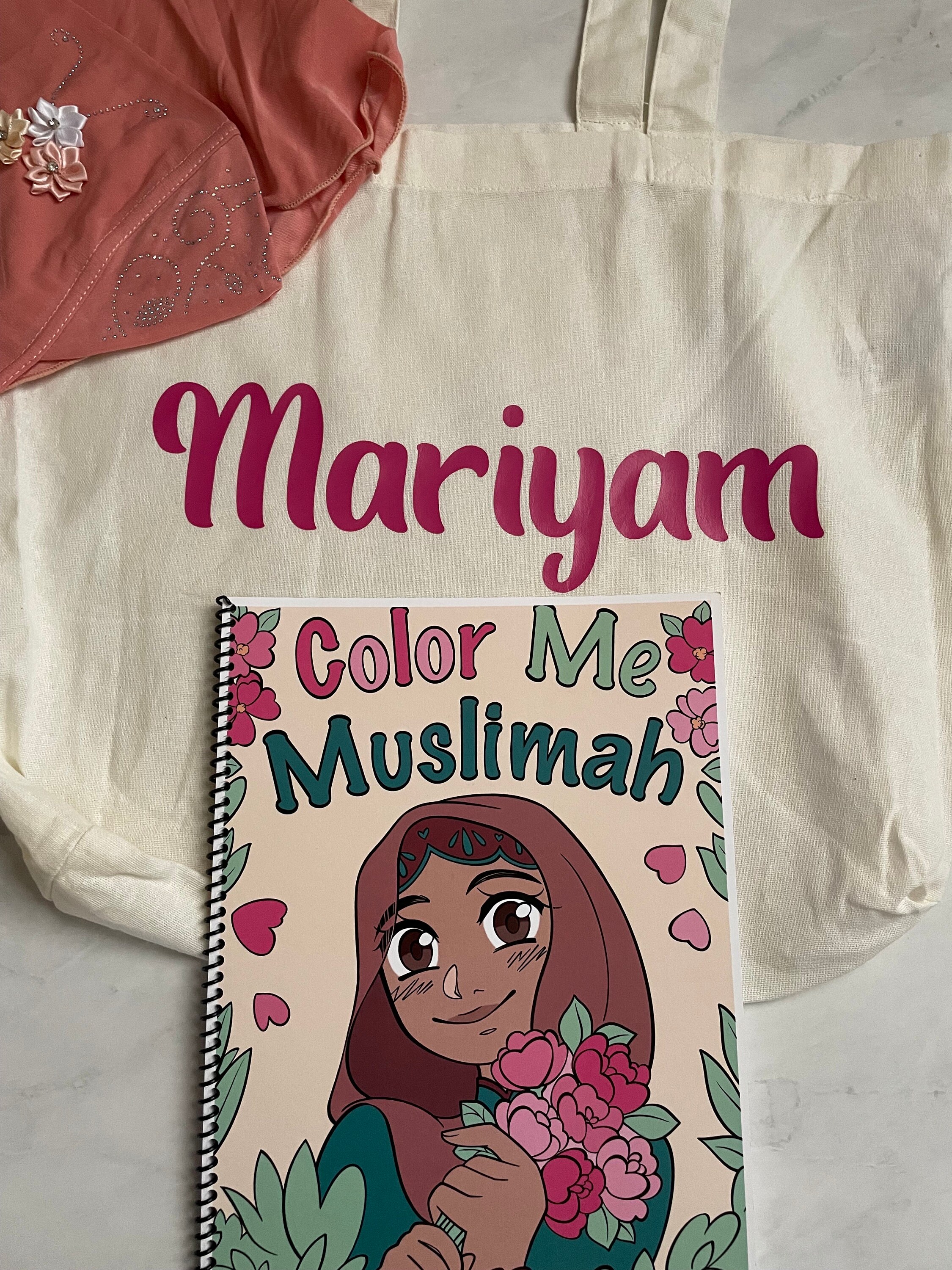 Color Me Muslimah Coloring Book, Islamic Coloring Book, Hijab Coloring ...