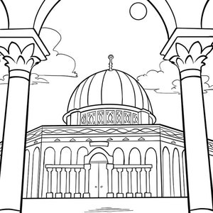 Color Me Muslimah Coloring Book, Islamic Coloring Book, Hijab Coloring ...