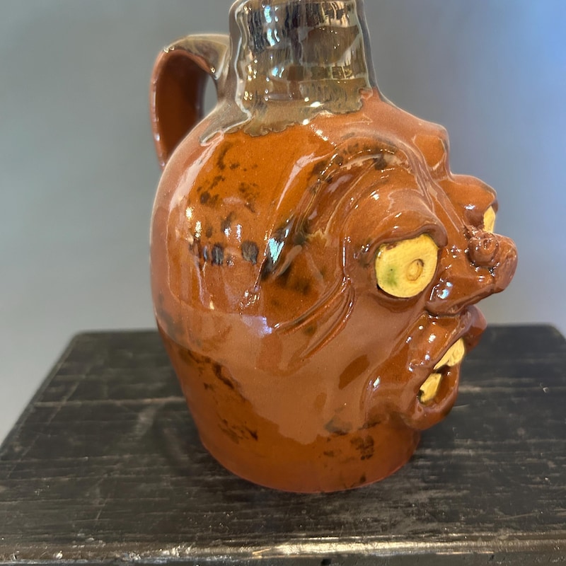 Redware Pottery Jugs - Etsy