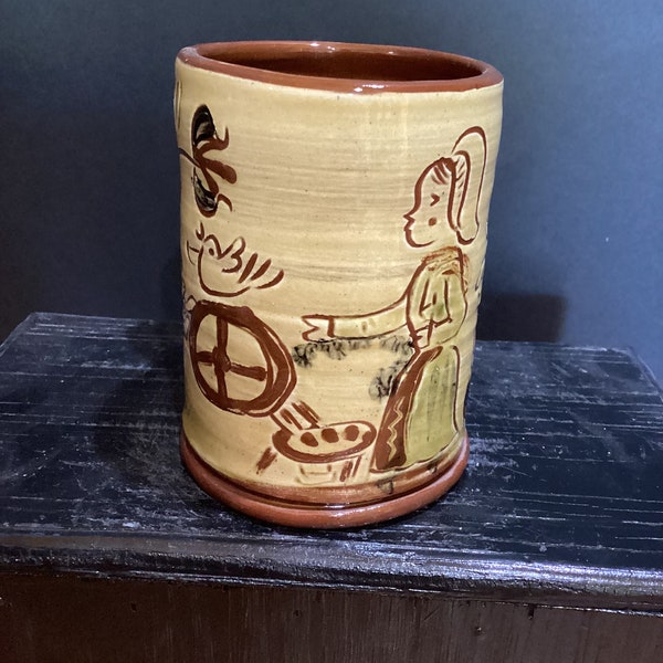 Sgraffito Mug - Etsy