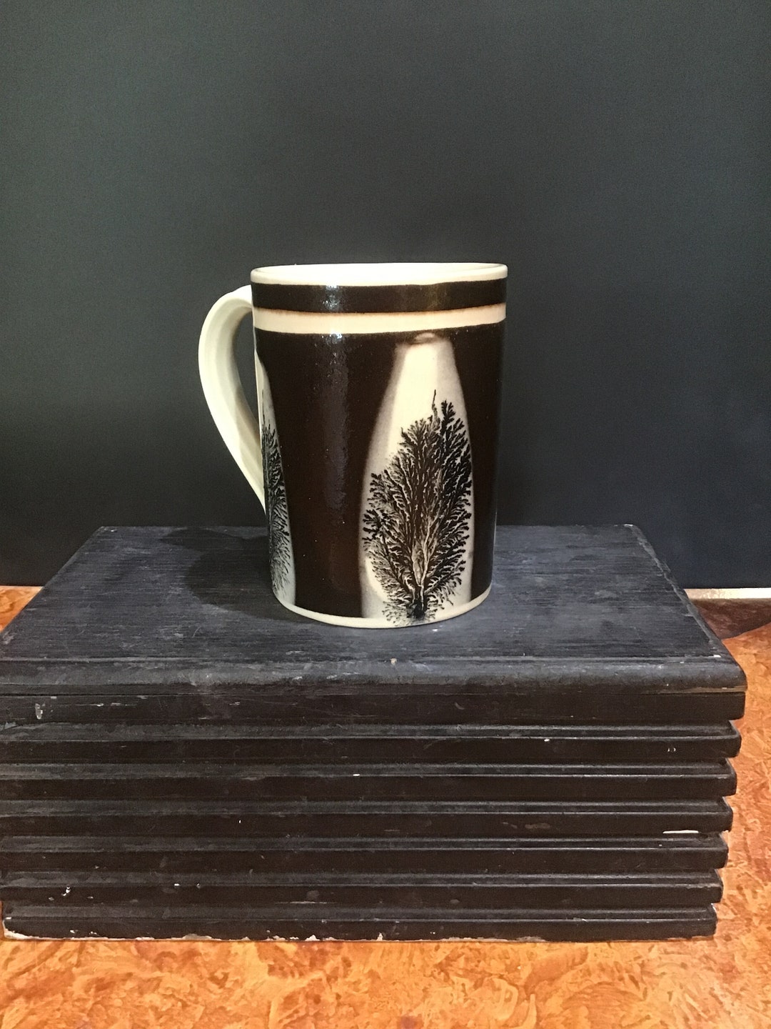 Mochaware Coffee, Tea Mug Mocha Ware Handmade Pottery - Etsy