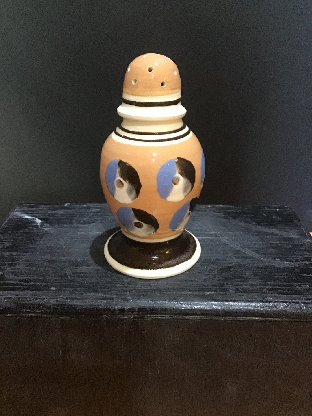 Pepper Pot Mochaware Handmade Pottery - Etsy