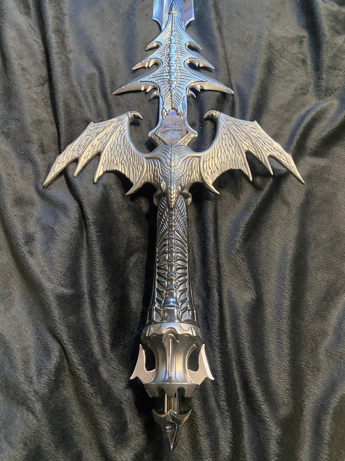 RARE Heavy metal movie sword. Limited edition Frakk United | Etsy