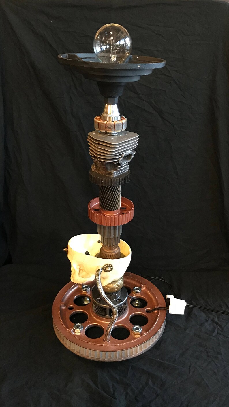 Table Lamp THE BEAST Nightlight Steampunk Sci-fi - Etsy
