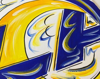 Abstract Ram Painting - Etsy