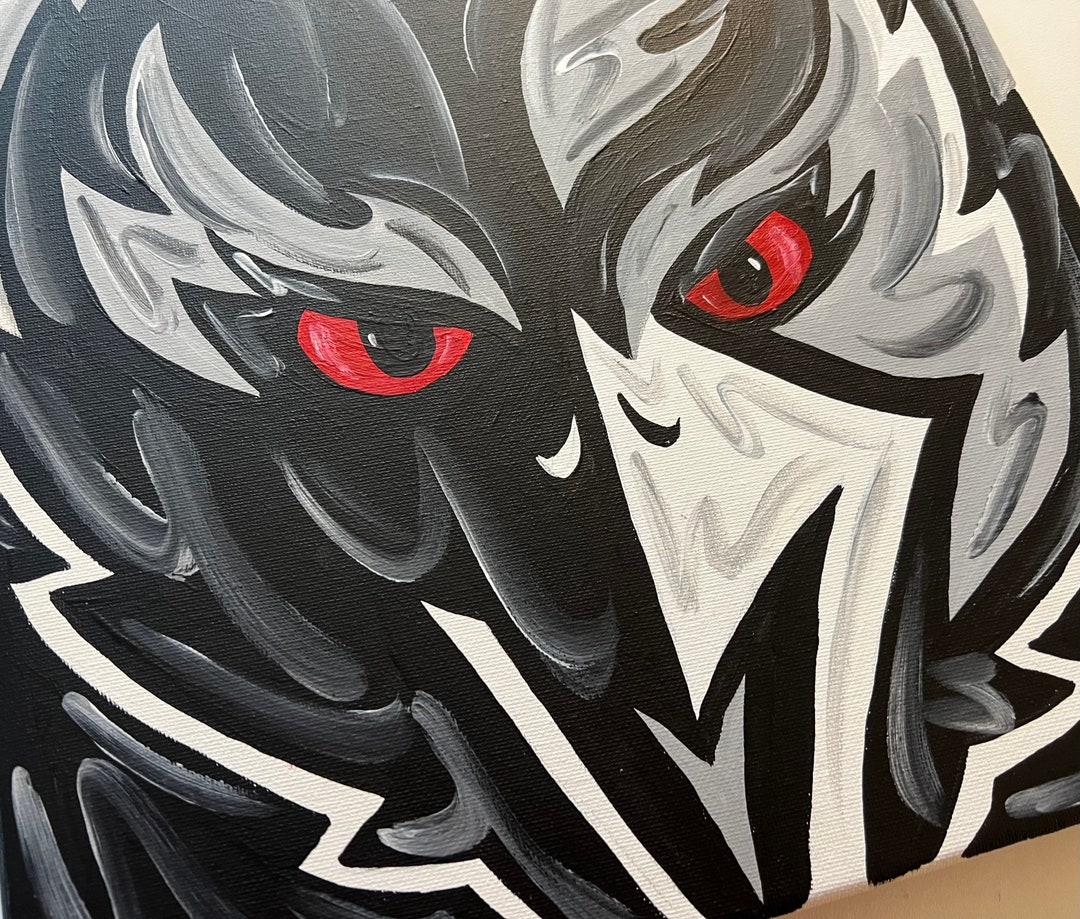 Baltimore Ravens Abstract Painting Art Football Background Face On ...