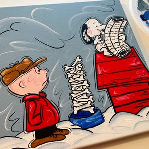Artist’s Interpretation of Peanuts Snoopy Woodstock Hugging as an ...