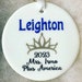 Personalized Pageant Title Holder Ceramic Ornament - Etsy