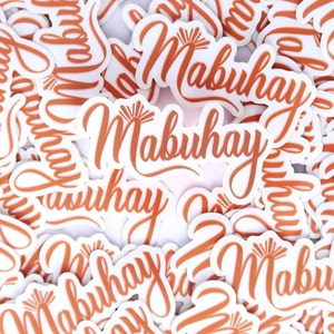 Tagalog Filipino Culture Waterproof Vinyl Sticker ...