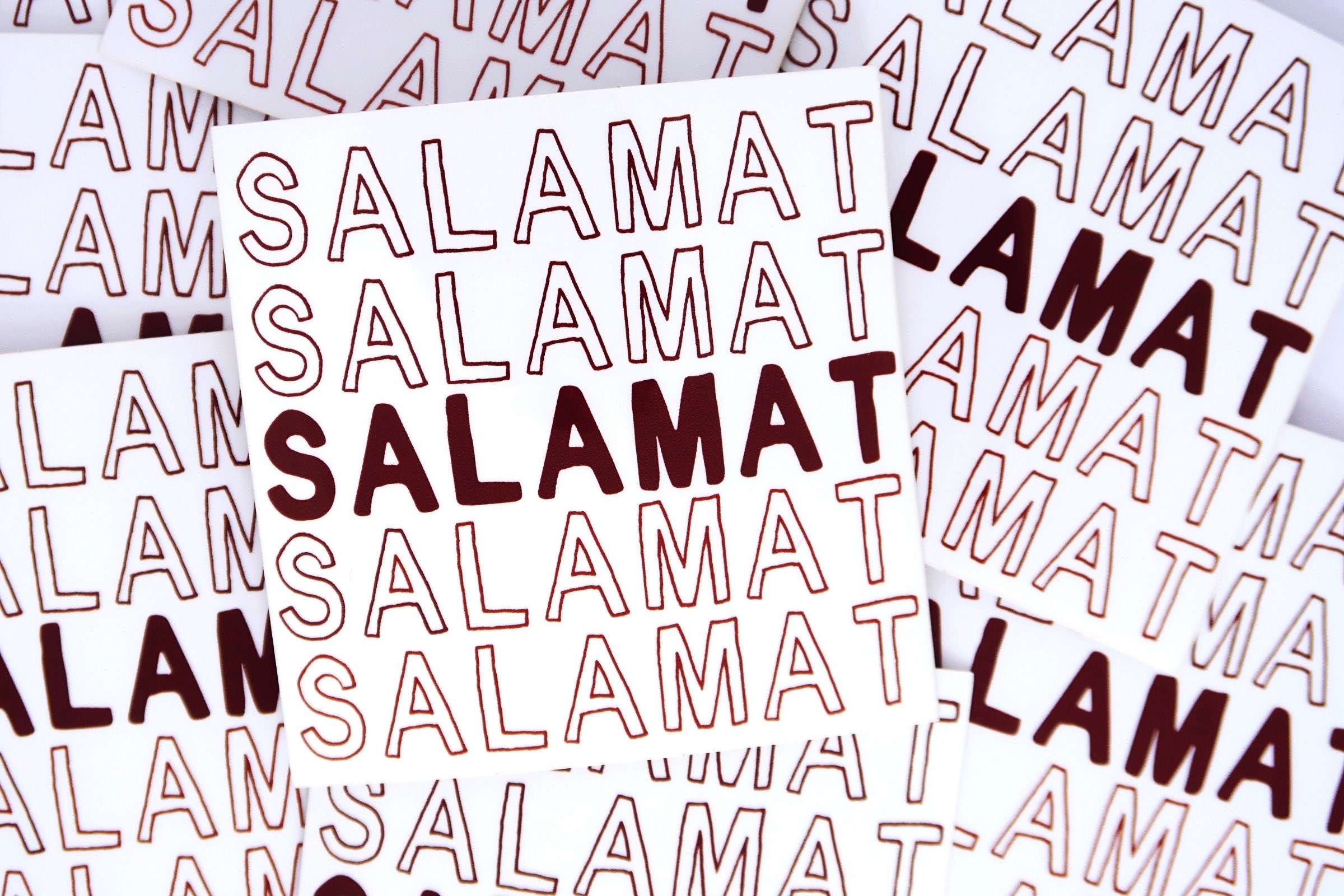 Tagalog Filipino Culture Waterproof Vinyl Sticker | Etsy Canada