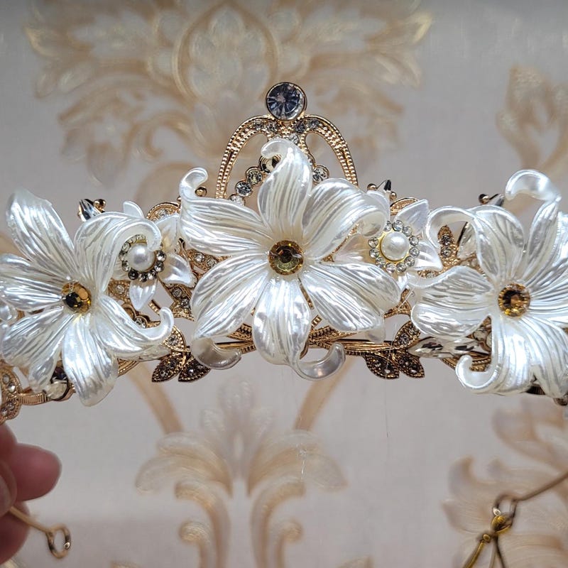 Flower Tiara - Etsy