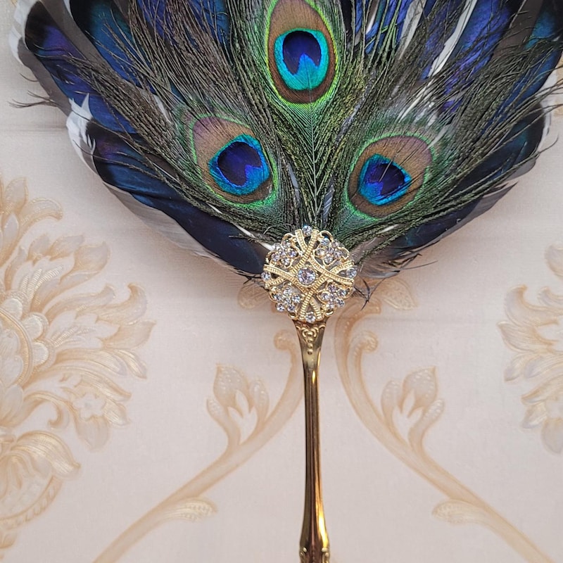 Peacock Fan - Etsy