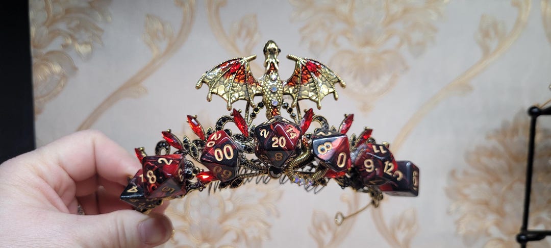 Dungeons and Dragons Dungeon Master Dice Tiara (message Me for Specific ...