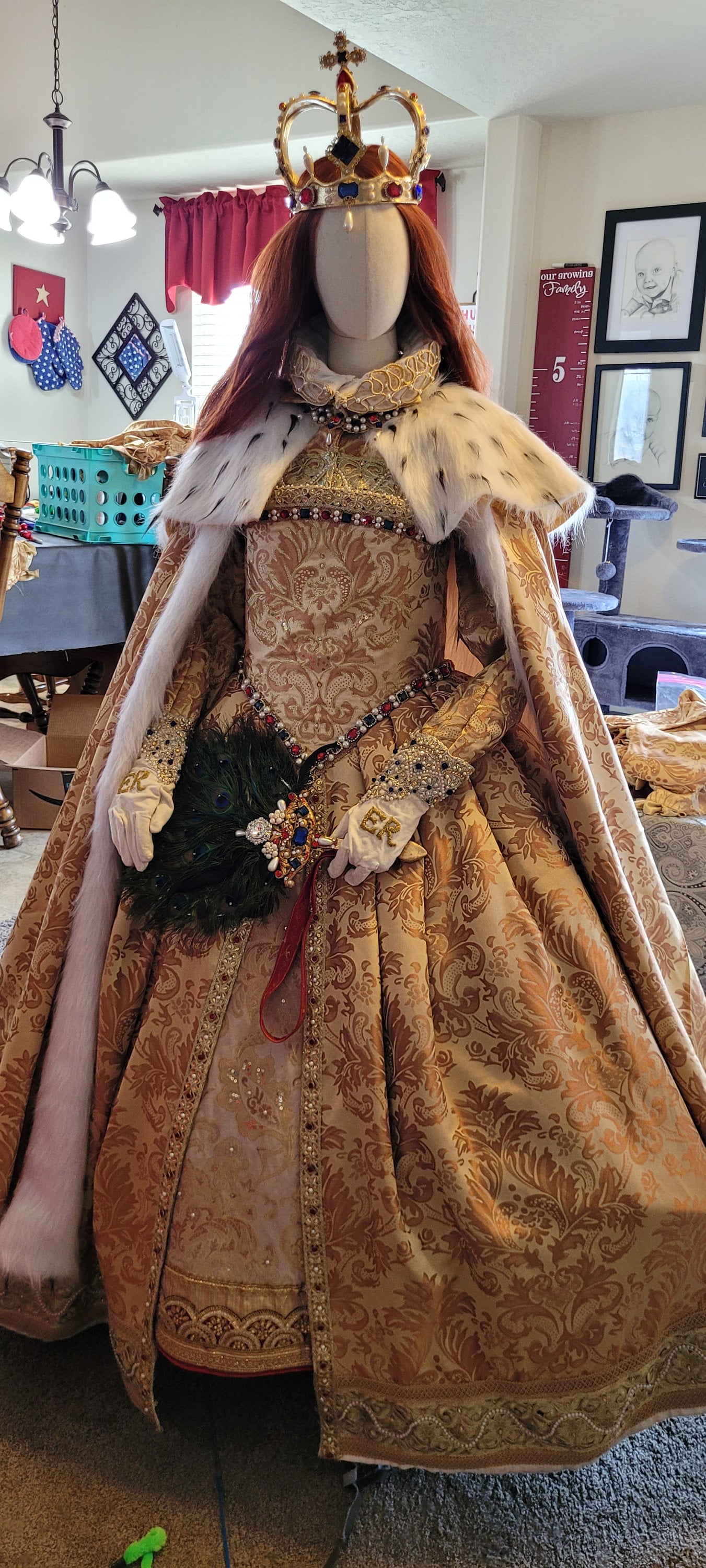 Queen Elizabeth 1 Coronation Dress