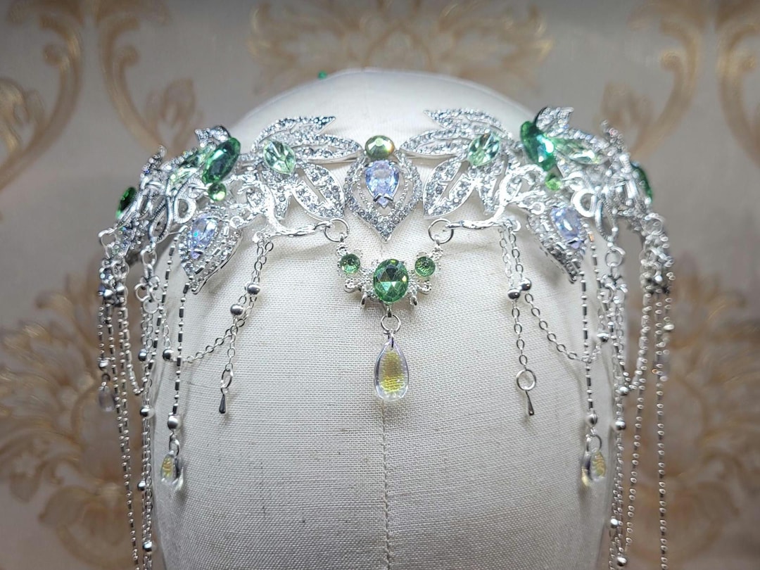 Fantasy Inspired Elvish or Fairy Tiara (available With Different Accent ...