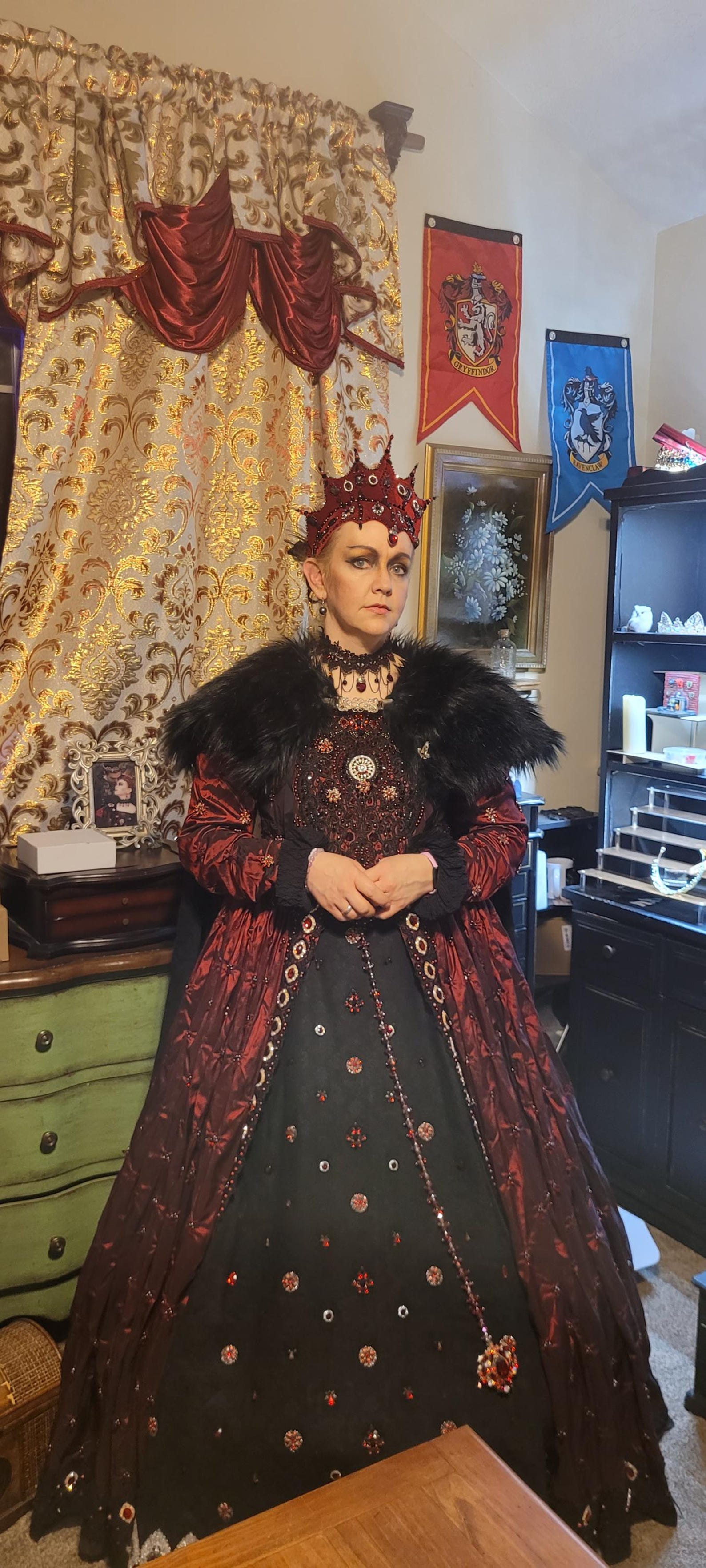 Royal Ermine Mantle for Queen/king - Etsy UK