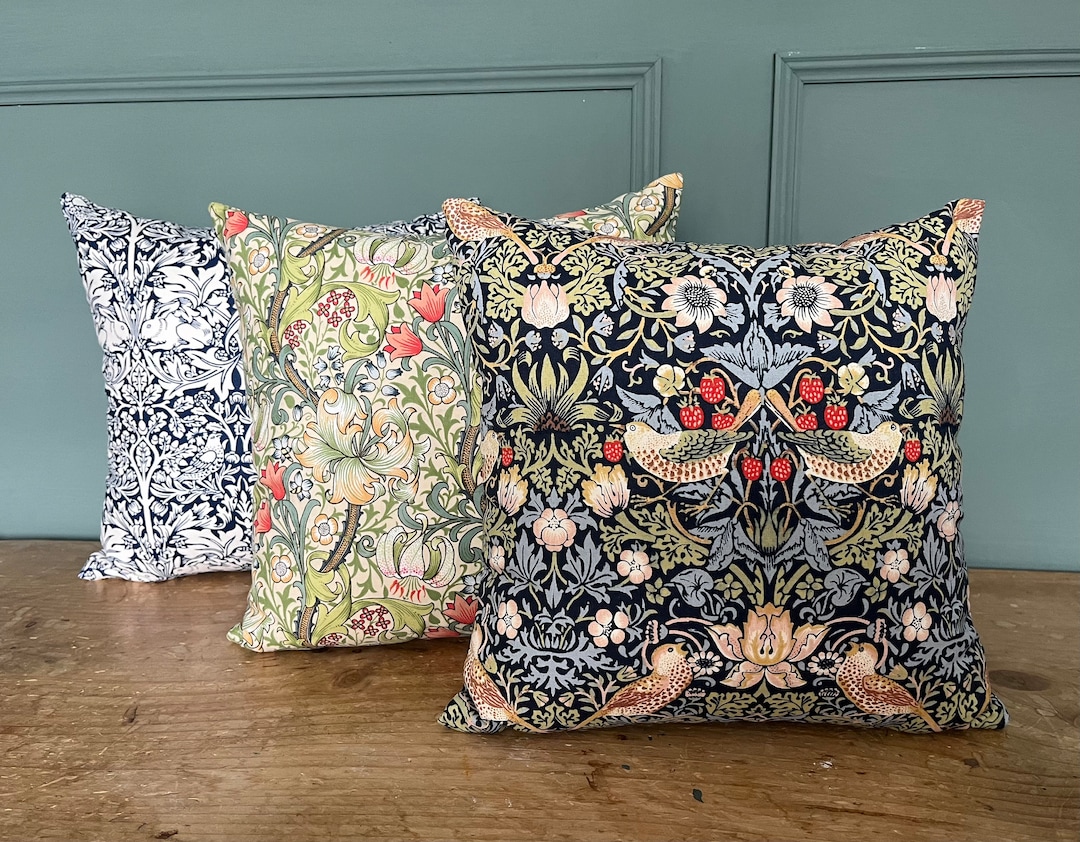 William Morris Mini Complete Mini-cushions - Etsy UK