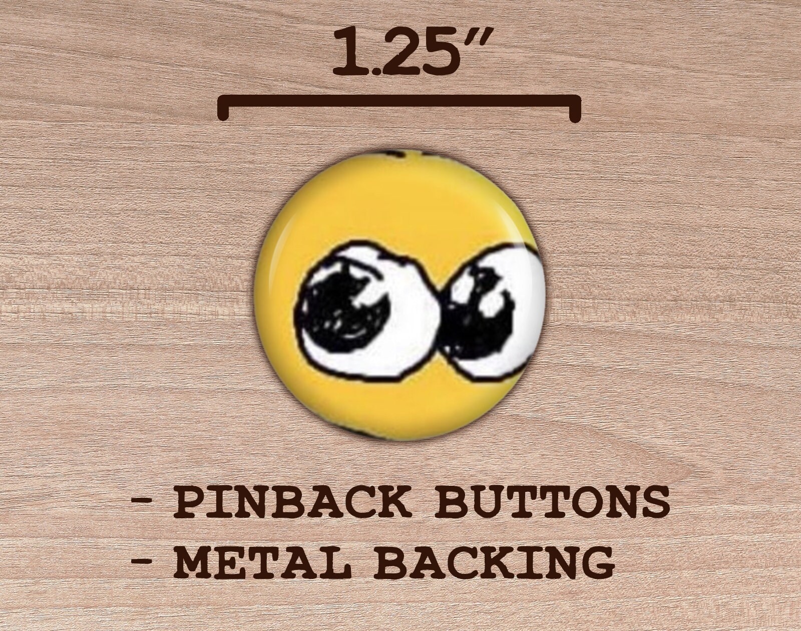 Cursed Emojis 1.25 Pinback Buttons - Etsy