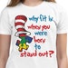 Autism Shirt, Cat in the Hat - Etsy