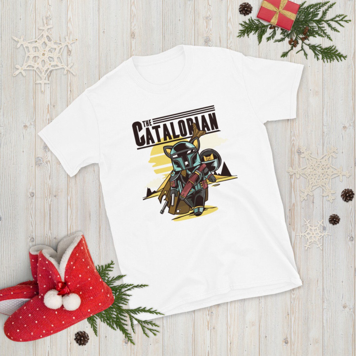 Catalorian Shirt, Mandalorian Fan Shirt - Etsy