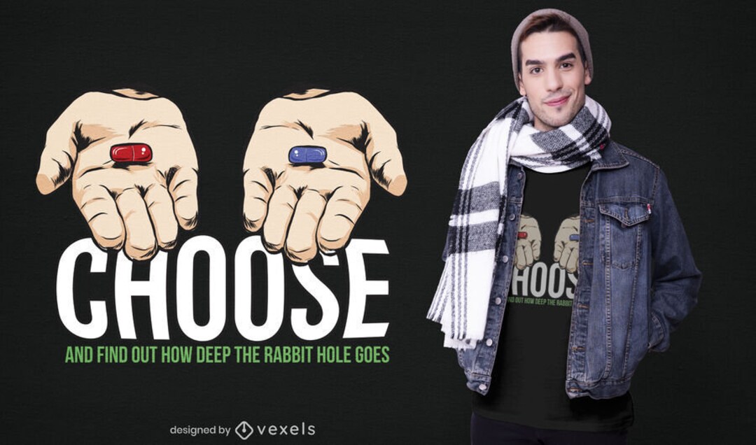 Choose Your Fate, the Matrix Shirt - Etsy