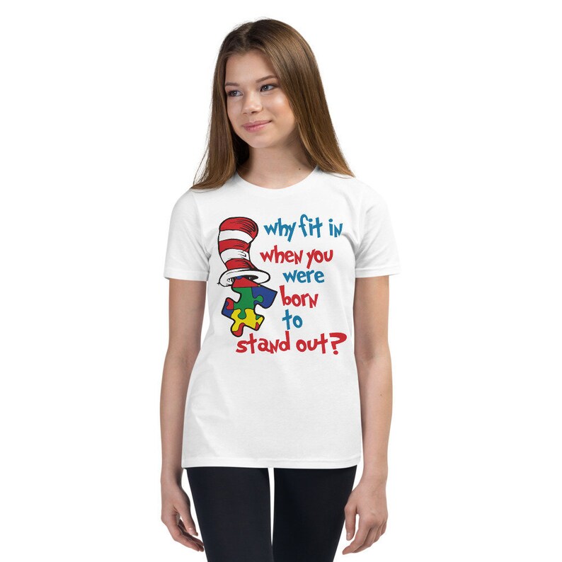 Autism Shirt, Cat in the Hat - Etsy