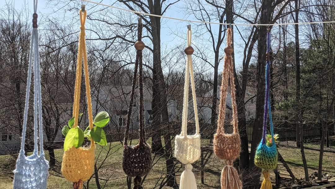 Mini Hanging Planters - Etsy