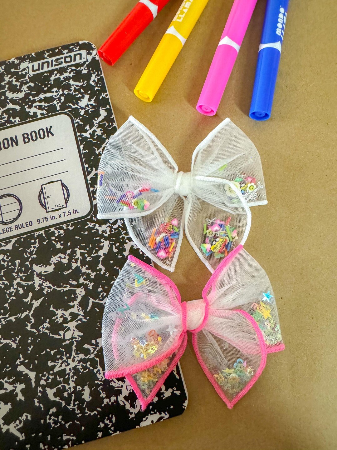 Back to School Shaker Bow, School Hair Bow, Back to School Hair, School ...