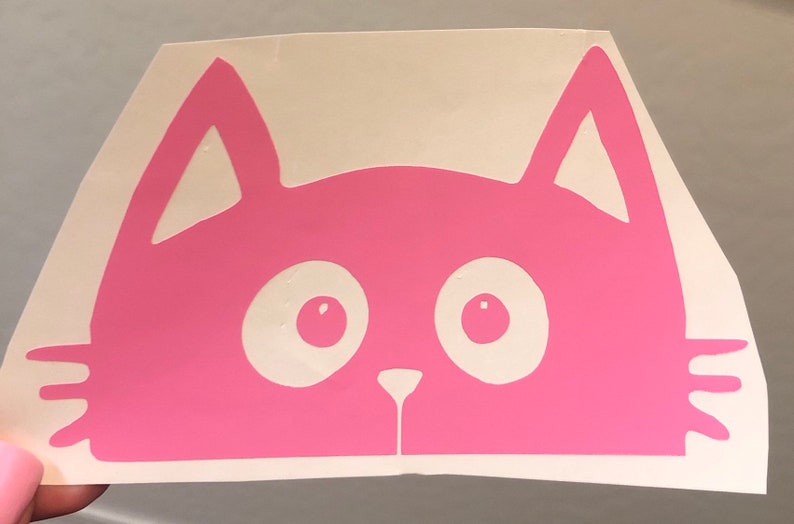 Cat Decal/cat Sticker/computer Decal/laptop Stickers /laptop | Etsy