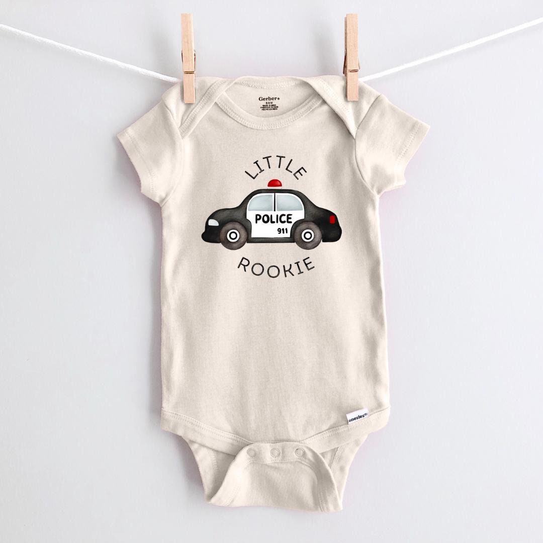 Little Rookie, Police Baby Bodysuit, Police Officer Bodysuit, Police ...