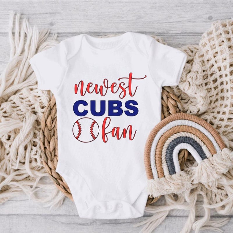 Chicago Cubs Baby - Etsy