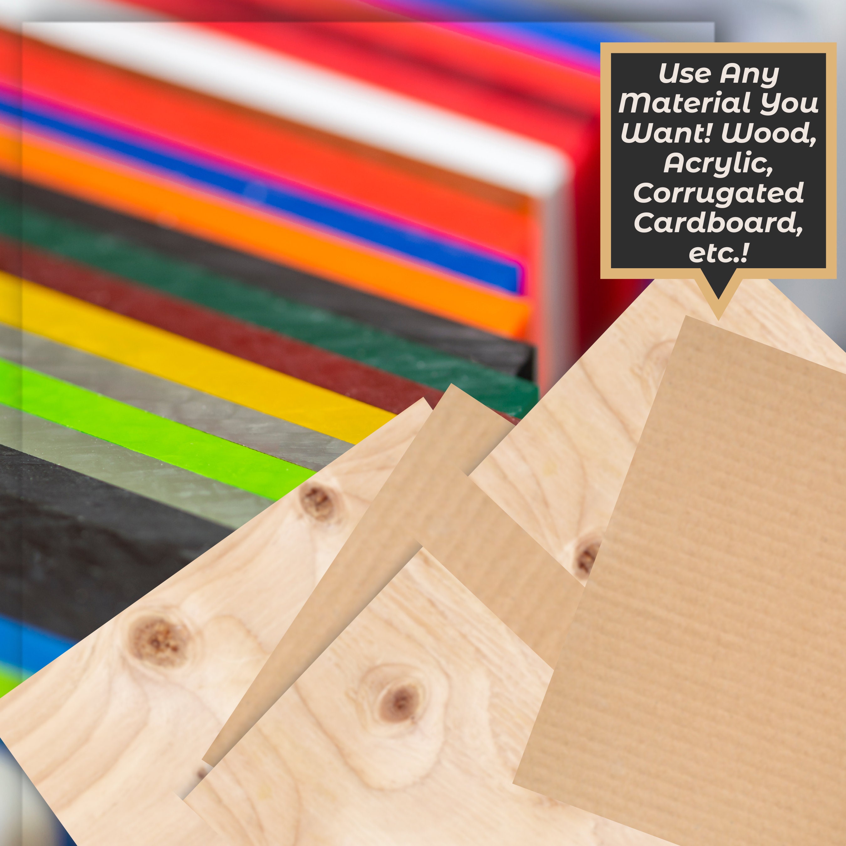 Coaster Jig SVG 4x4 Coaster Jig File DIY Coasters Glowforge Jig Svg ...