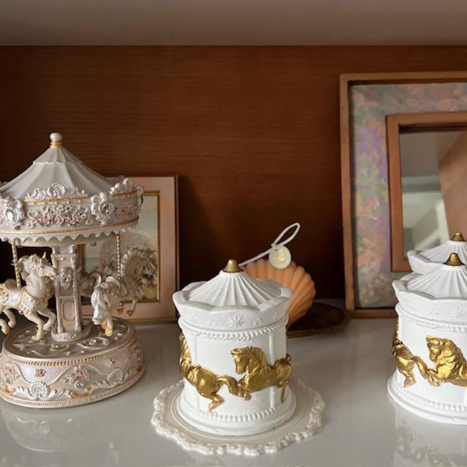 Merry-go-round Container Candle / Carousel Soy Candle - Etsy
