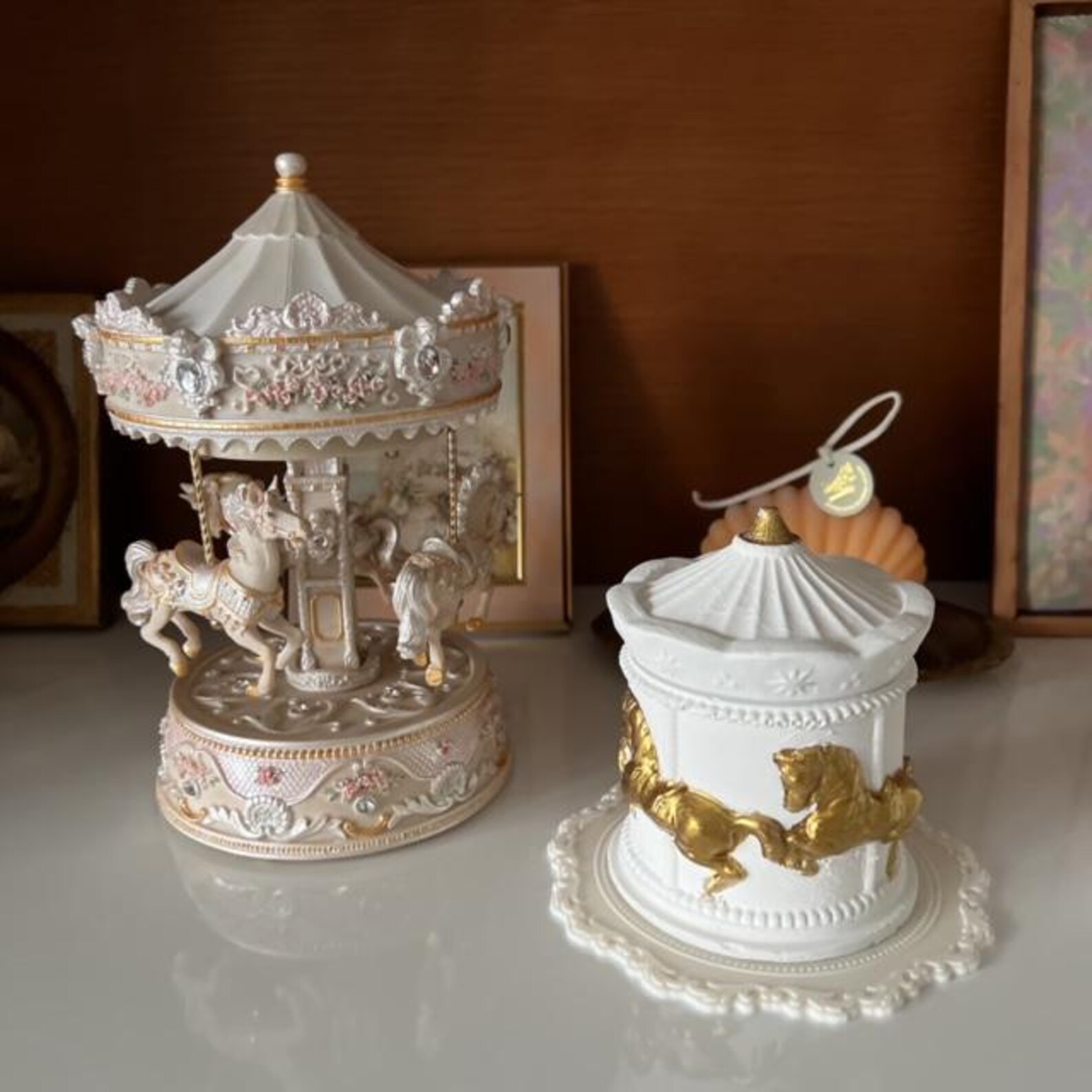 Merry-go-round Container Candle / Carousel Soy Candle - Etsy