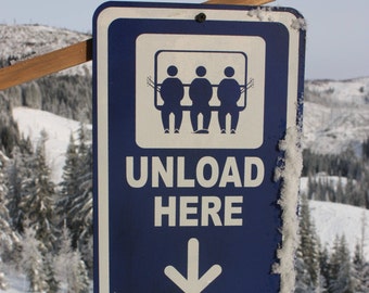 Unload Sign - Etsy