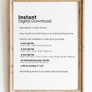 FIDDLE LEAF FIG Art Print Wall - Set of 3 Piece Printable Tree Painting ...