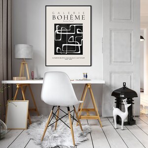 PRINTABLE EXHIBITION POSTER Museum Poster Mid Century - Etsy