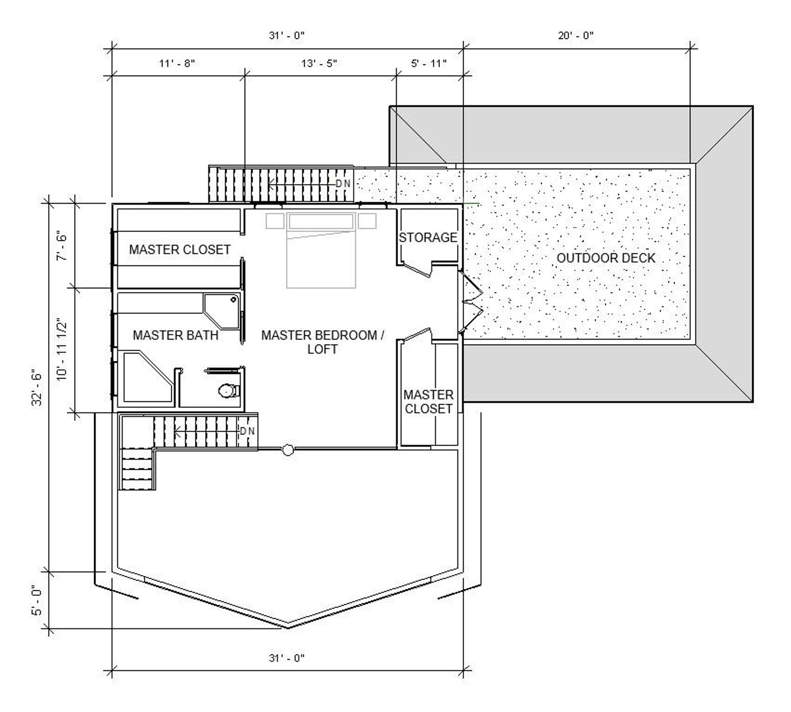 Custom House Plans and Blueprints Ski Lodge Mountain Vacation Cabin, 3 ...