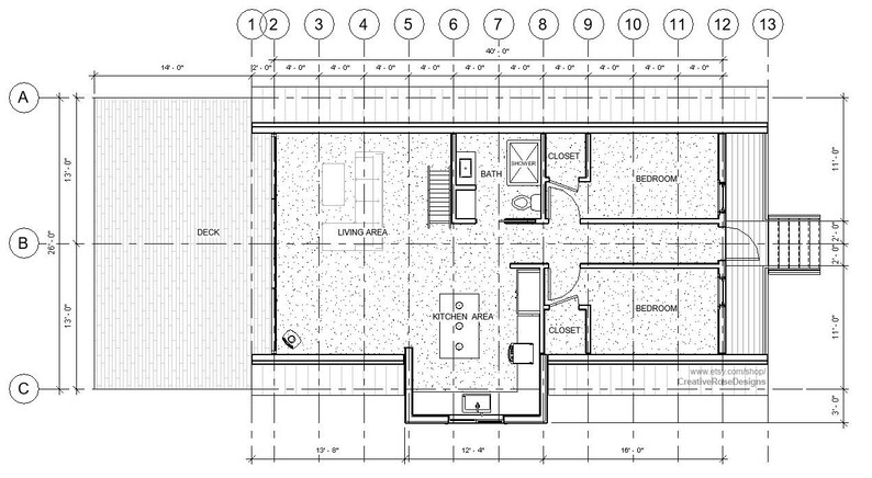 Spacious Sunset Modern A Frame 26' X 40' / Vacation Cabin / A-frame ...