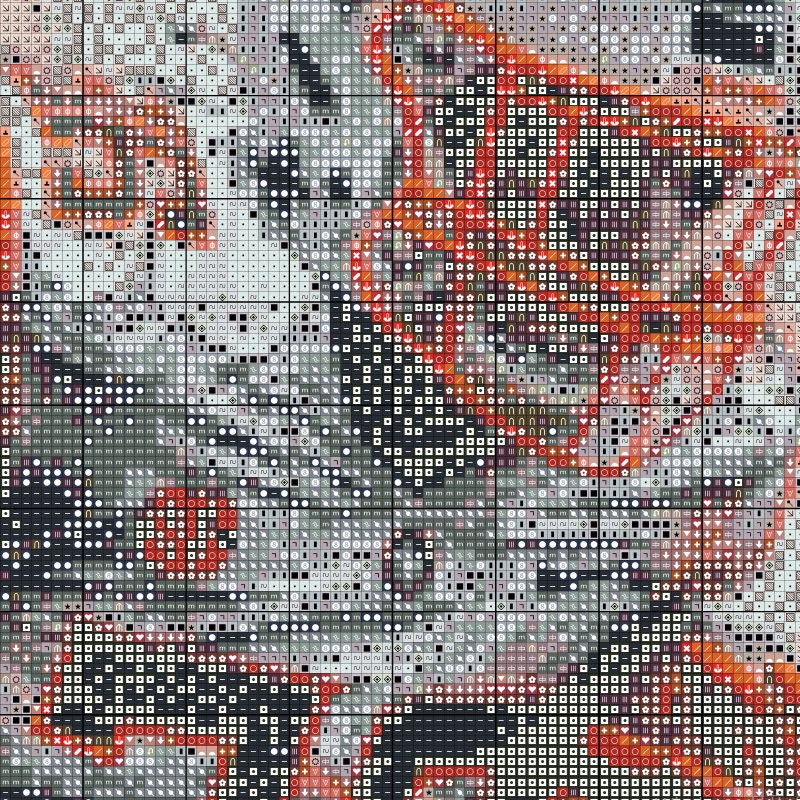 Jmp0605_football, Cross Stitch Pattern PDF, Full Coverage Hand ...