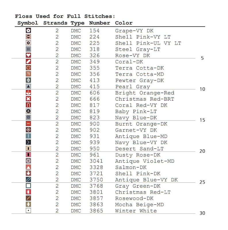 Jmp0442_maple Tree, Cross Stitch Pattern PDF, Full Coverage Hand ...