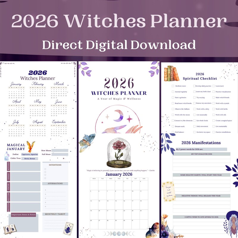 Witch Printables - Etsy
