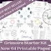 Complete Grimoire Page Bundle Grimoire Pages Grimoire - Etsy