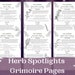 Green Witch Grimoire Page Bundle, Grimoire Pages, Grimoire Printables ...