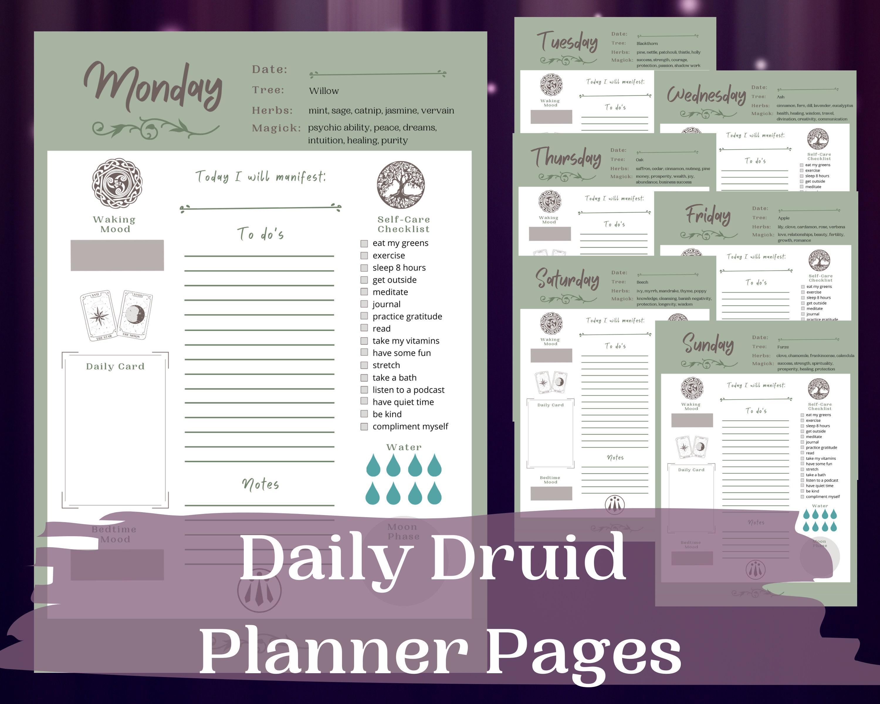 Complete Grimoire Page Bundle Grimoire Pages Grimoire | Etsy Canada